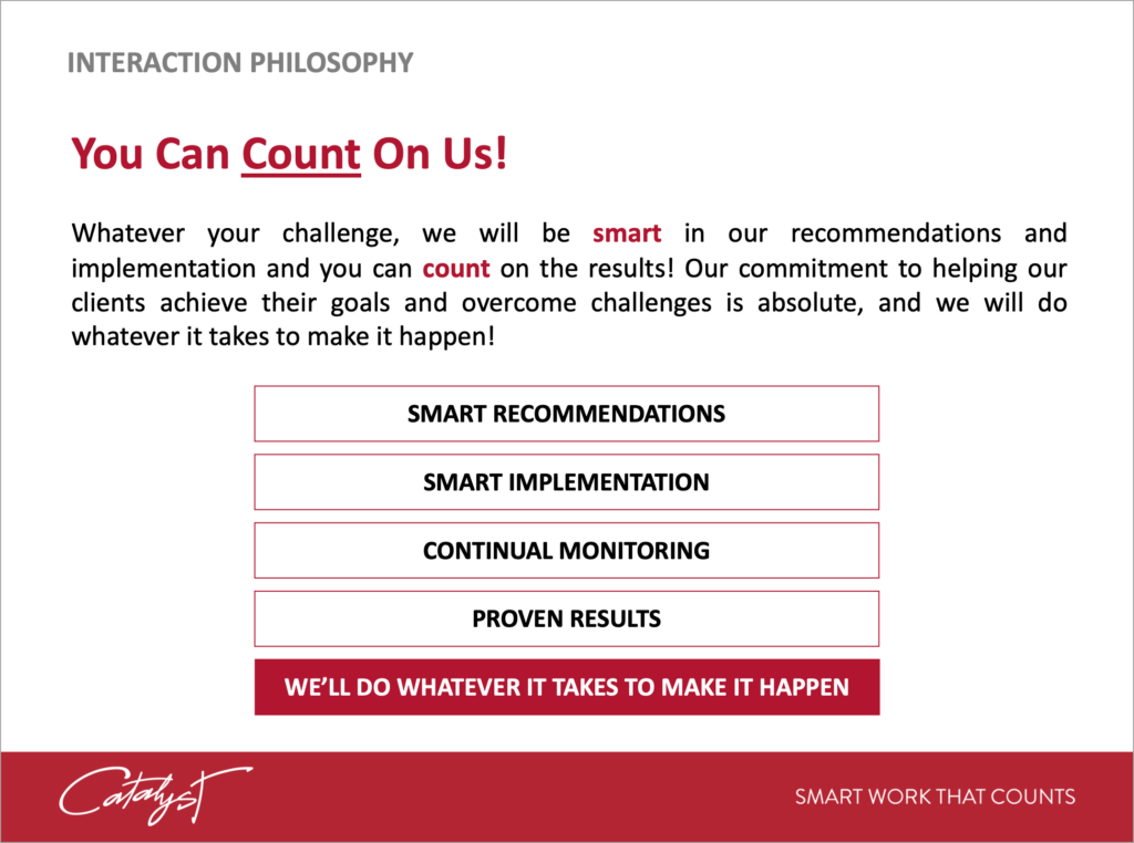 The Five Slides Every Agency Needs | Mercer Island Group