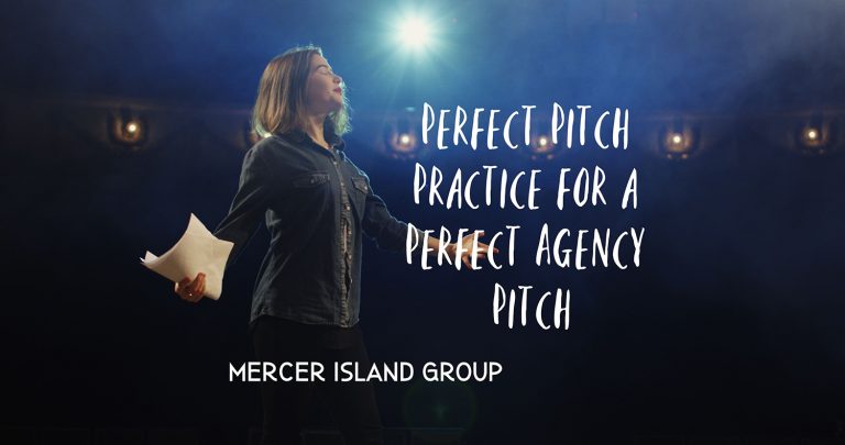 Perfect pitch practice for a perfect pitch | Mercer Island Group
