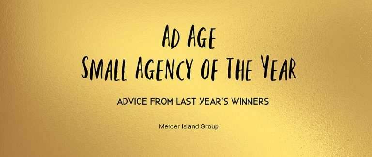 Small Agency of the Year: Advice from last year’s winners | Mercer ...